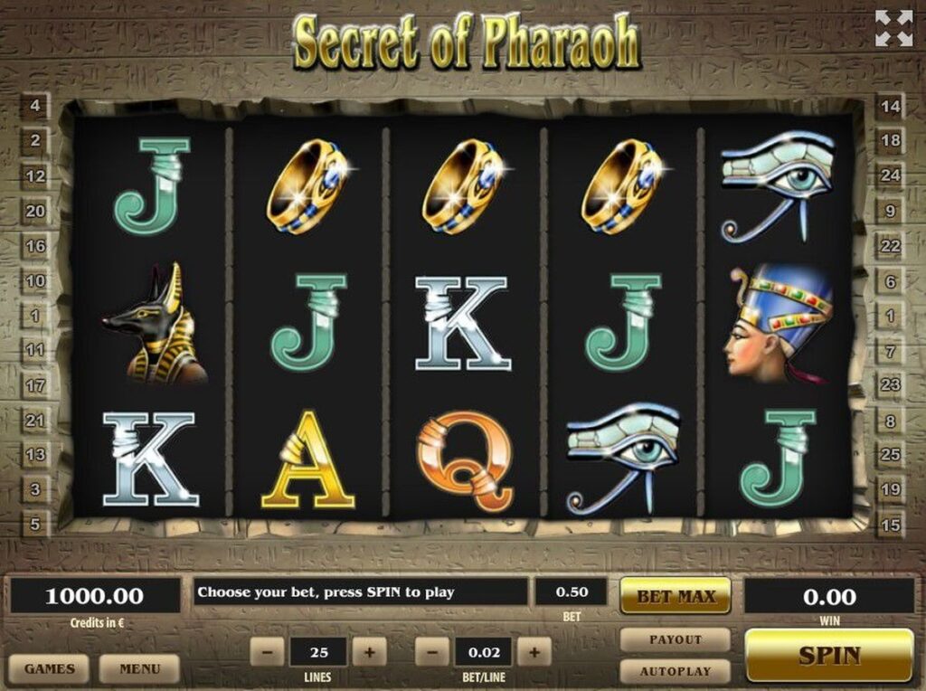 Secret of Pharaoh Slot Review